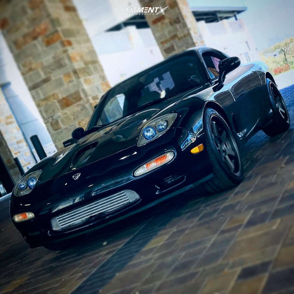 1994 Mazda RX-7 Touring with 18x8.5 ESR Sr07 and Nitto 255x35 on Stock ...