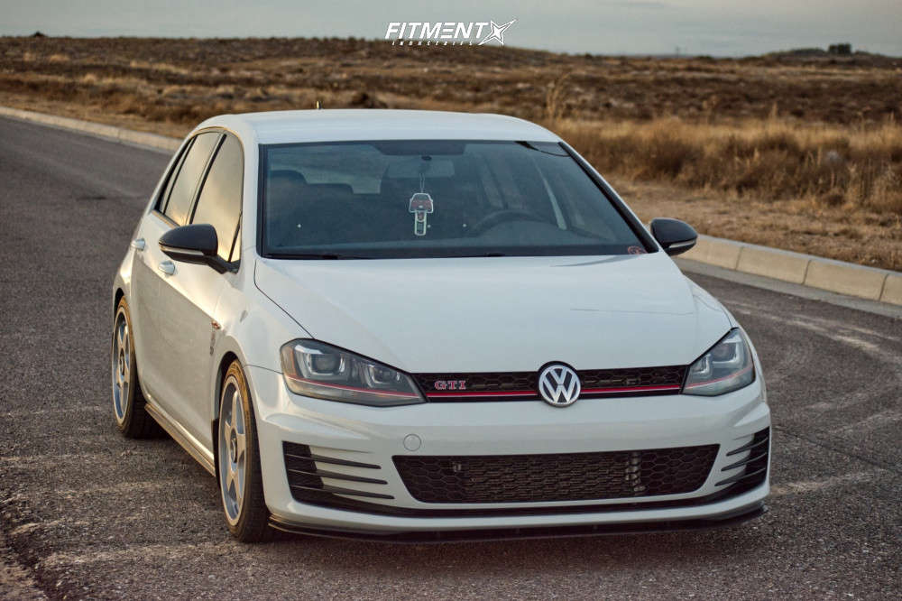 2017 Volkswagen GTI Sport with 18x8.5 Fifteen52 Chicane and Hankook ...