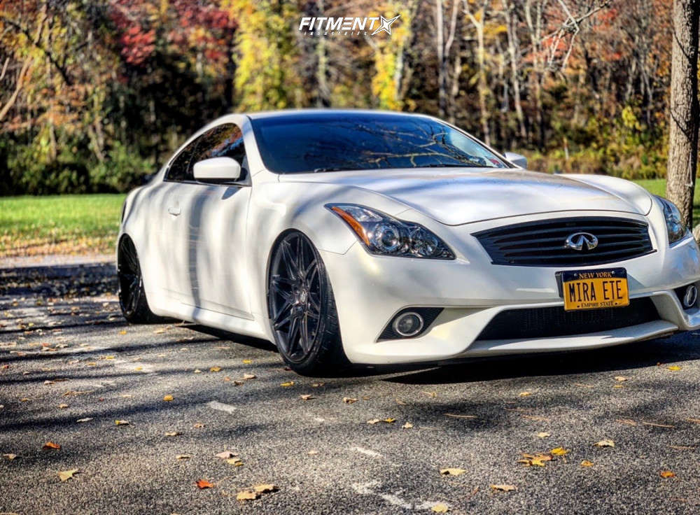 2013 INFINITI G37 Sport with 20x9 VIP Modular Vr13 and Nitto 245x35 on ...