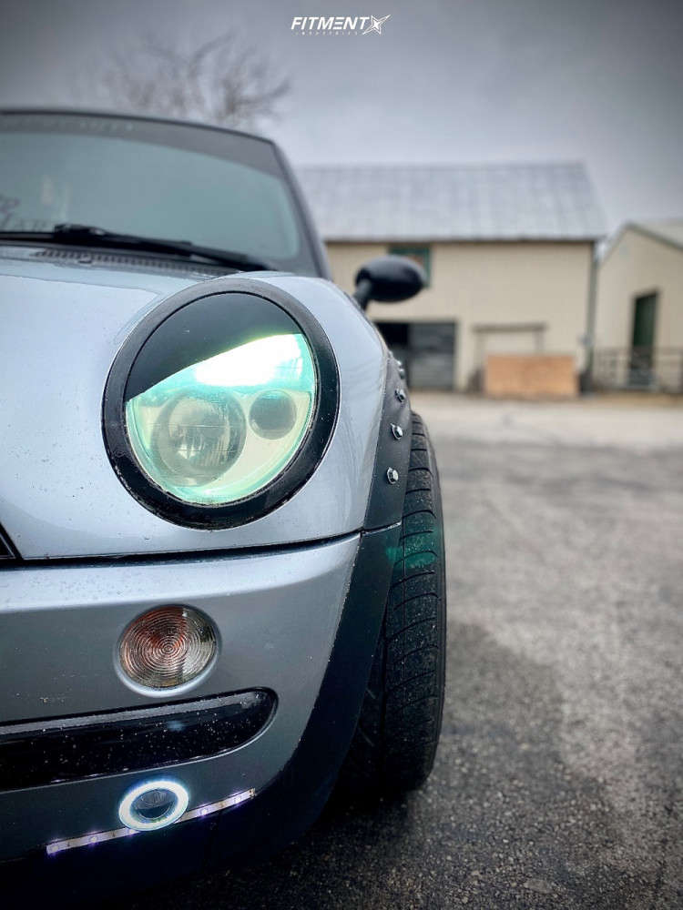 2004 Mini Cooper Base with 17x8 Circuit Performance Cp11 and Nitto ...