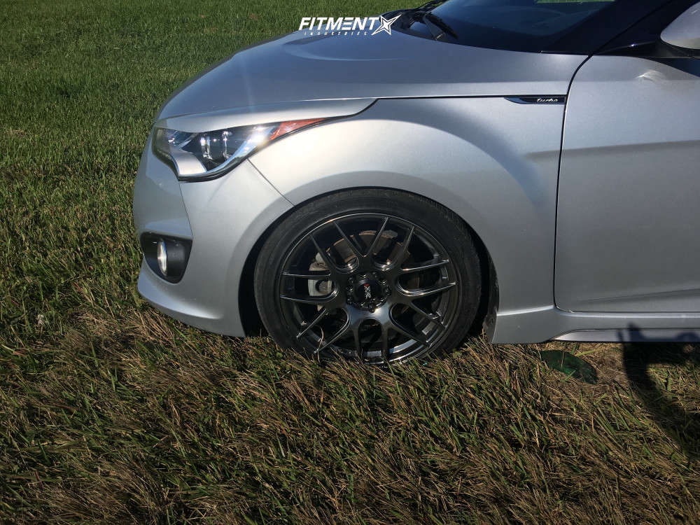 2016 Hyundai Veloster Turbo with 18x7.5 XXR 530 and Kumho 225x40 on ...