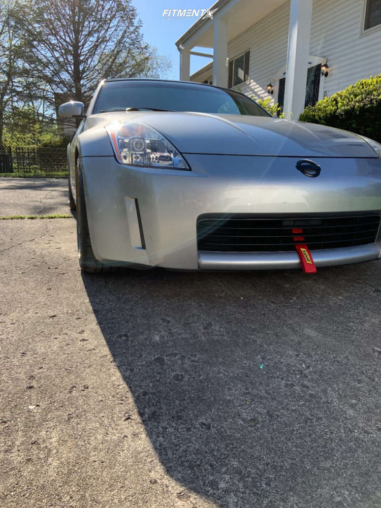 2004 Nissan 350Z Enthusiast with 18x9.5 AVID1 AV6 and Firestone 255x40 ...