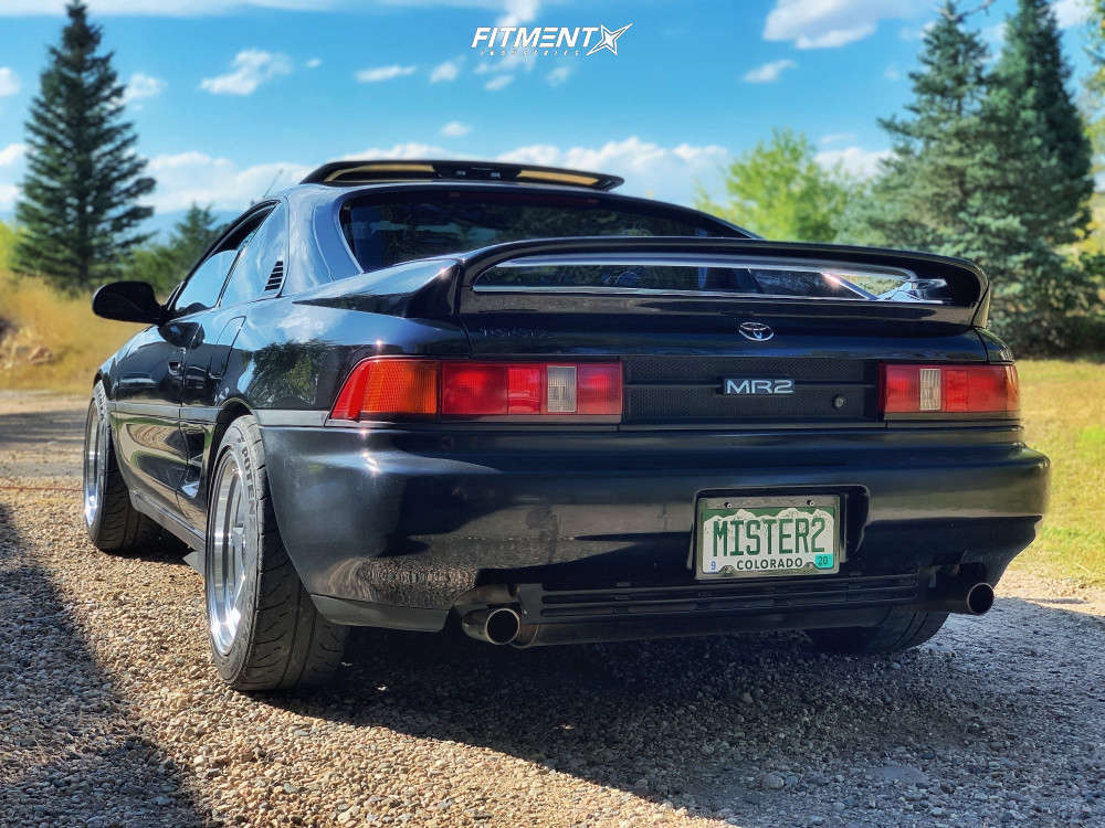 1991 Toyota MR2 Base with 16x8 MST Time Attack and Bridgestone 205x50 ...