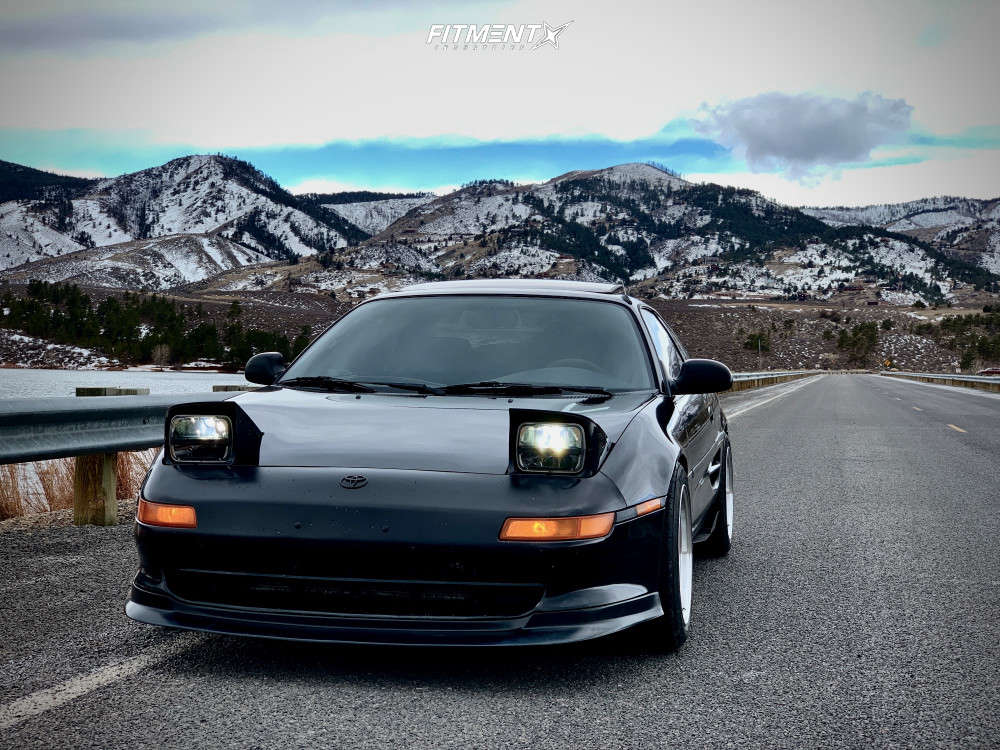 1991 Toyota MR2 Base with 16x8 MST Time Attack and Bridgestone 205x50 ...