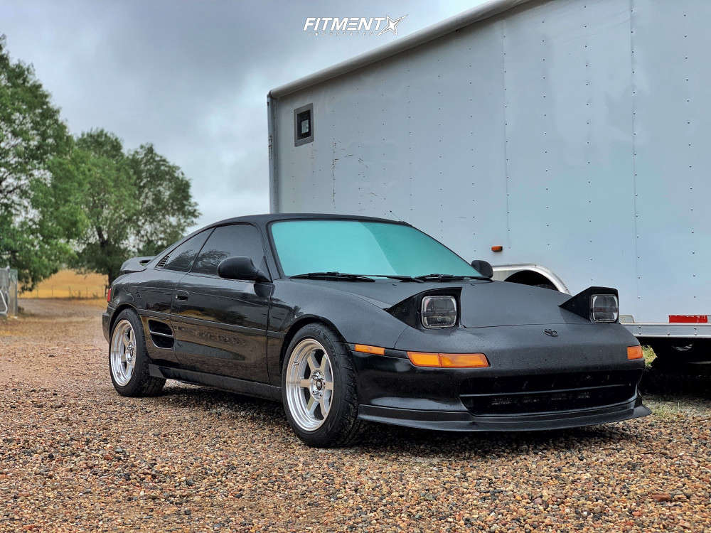 1991 Toyota MR2 Base with 16x8 MST Time Attack and Bridgestone 205x50 ...