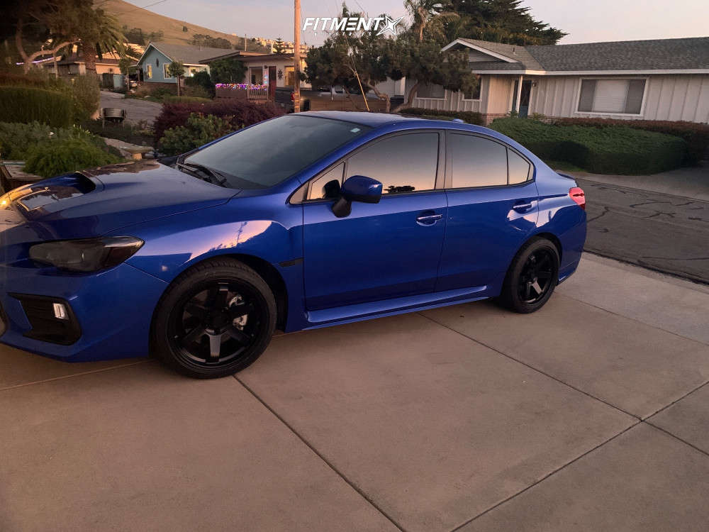 2019 Subaru WRX Limited with 18x9.5 AVID1 AV6 and BFGoodrich 245x35 on ...