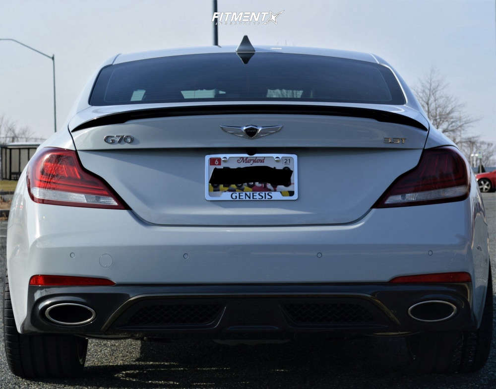 2019 Genesis G70 Sport with 20x9 Vertini Rf1.3 and Falken 245x35 on ...