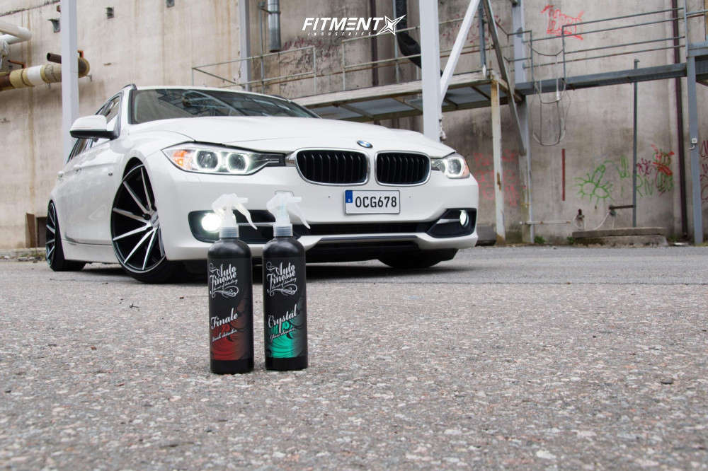 2014 BMW 320i Base with 19x9.5 Imaz IM5 and Star Performer 215x35 on ...