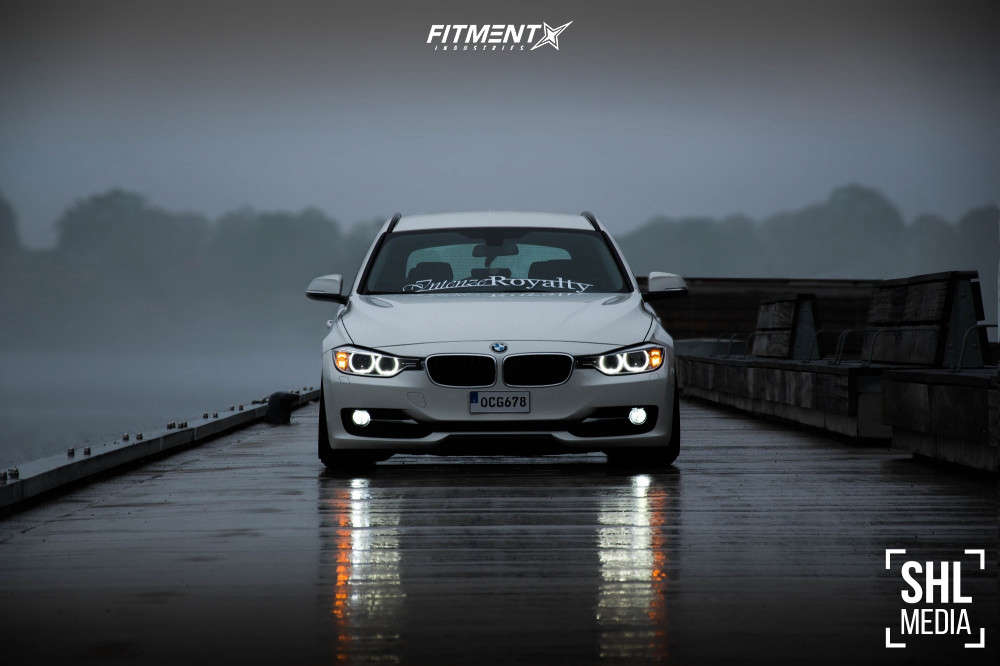 2014 BMW 320i Base with 19x9.5 Imaz IM5 and Star Performer 215x35 on ...