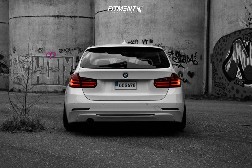 2014 BMW 320i Base with 19x9.5 Imaz IM5 and Star Performer 215x35 on ...