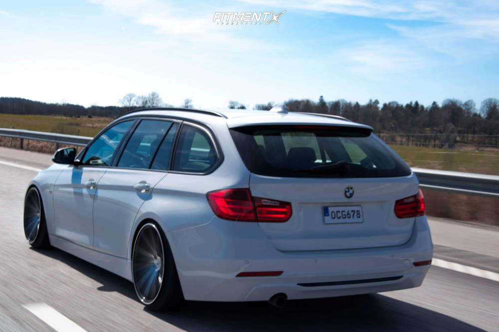 2014 BMW 320i Base with 19x9.5 Imaz IM5 and Star Performer 215x35 on ...