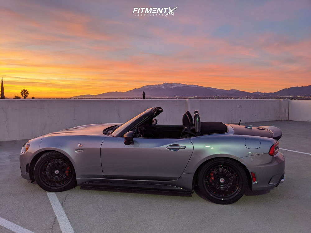 2017 Fiat 124 Spider Abarth with 17x8.5 HRE C70 and Toyo Tires 245x35 ...