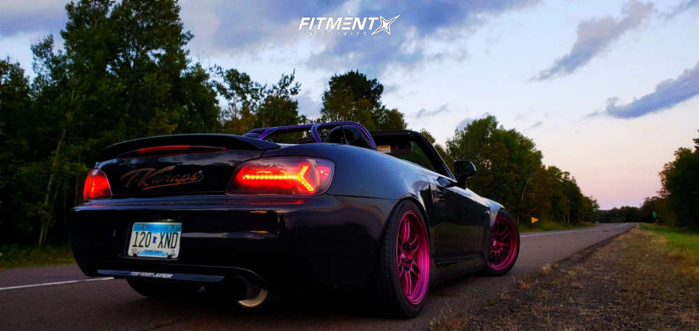 2001 Honda S2000 Base with 17x9 Enkei RPF1 and Hankook 245x40 on ...