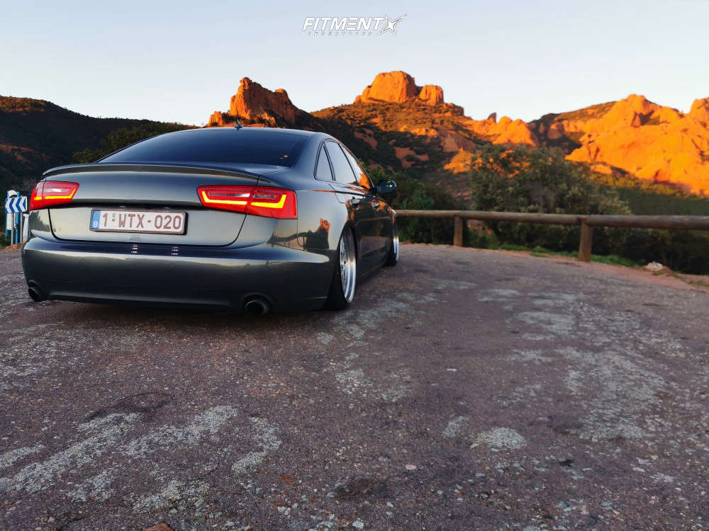 2012 Audi A6 Quattro Prestige with 20x10 Japan Racing Jr23 and Falken ...