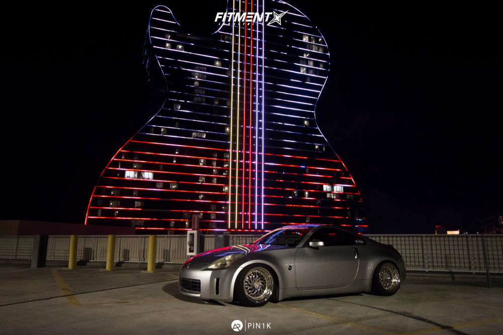 2004 Nissan 350Z Touring with 18x10.5 Aodhan Ds03 and Achilles 235x40 ...