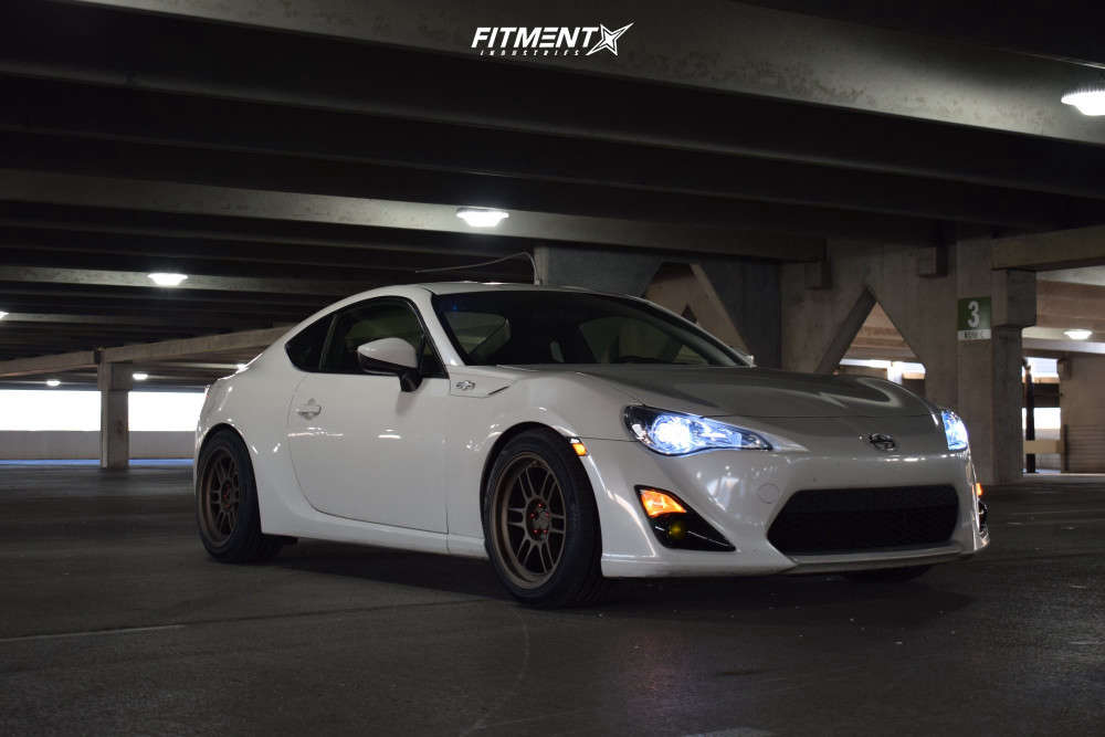2015 Scion FR-S Base with 17x9 ESR Sr11 and Hankook 235x45 on Lowering ...