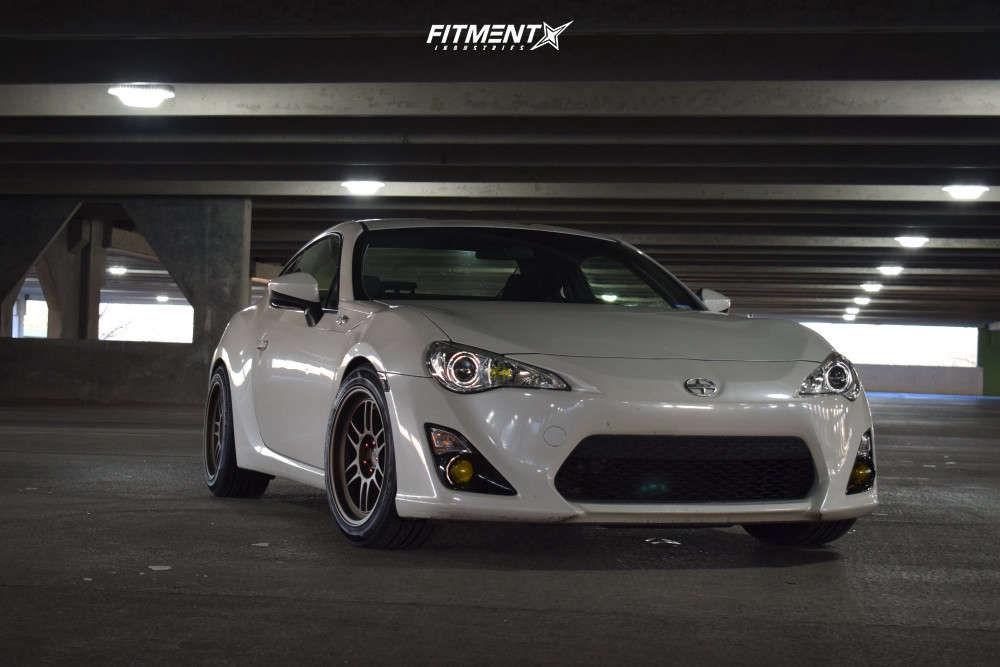 2015 Scion FR-S Base with 17x9 ESR Sr11 and Hankook 235x45 on Lowering ...