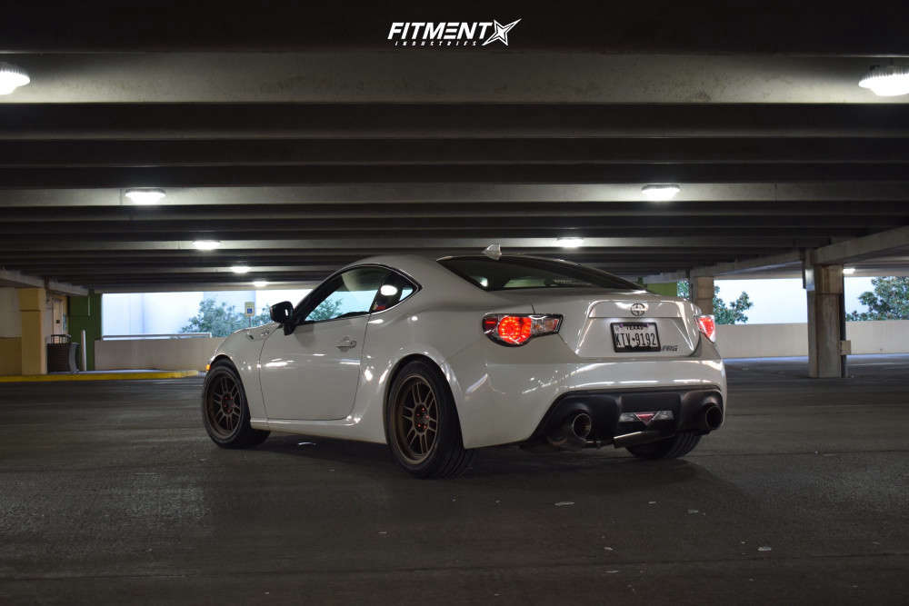 2015 Scion FR-S Base with 17x9 ESR Sr11 and Hankook 235x45 on Lowering ...