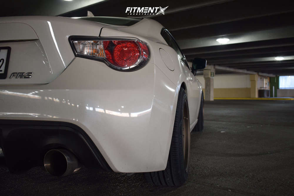 2015 Scion FR-S Base with 17x9 ESR Sr11 and Hankook 235x45 on Lowering ...