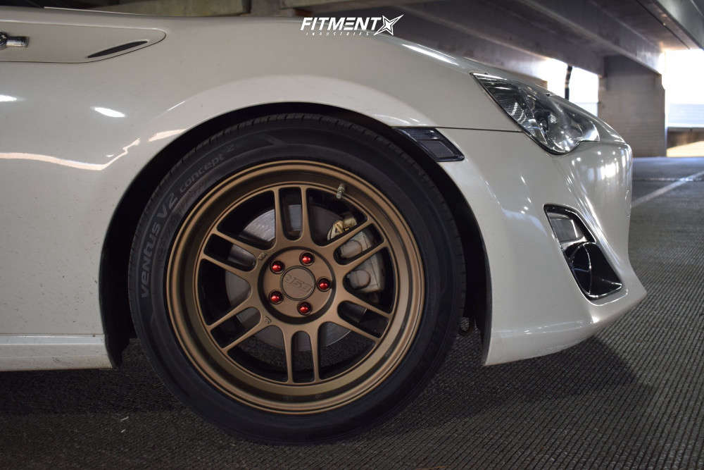 2015 Scion FR-S Base with 17x9 ESR Sr11 and Hankook 235x45 on Lowering ...