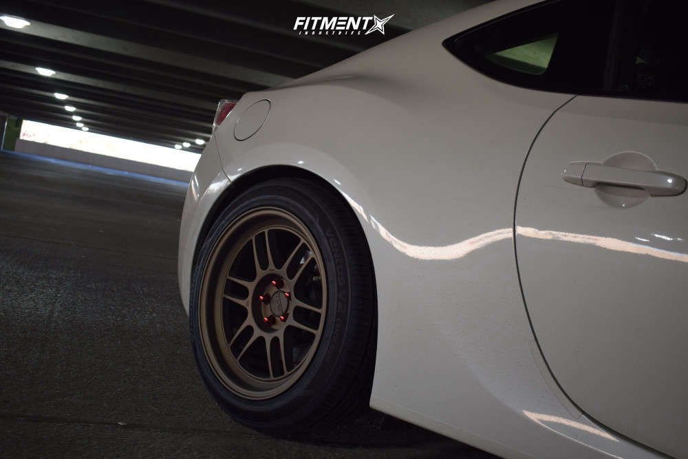 2015 Scion FR-S Base with 17x9 ESR Sr11 and Hankook 235x45 on Lowering ...