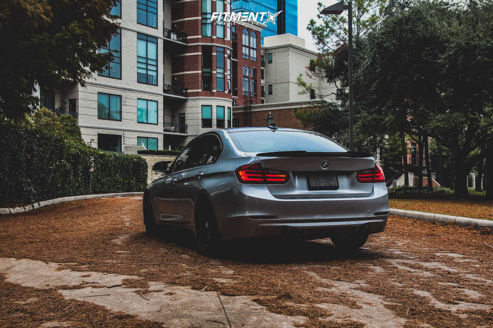 2014 BMW 320i Base with 19x8.5 Verde Axis and Continental 235x35 on ...