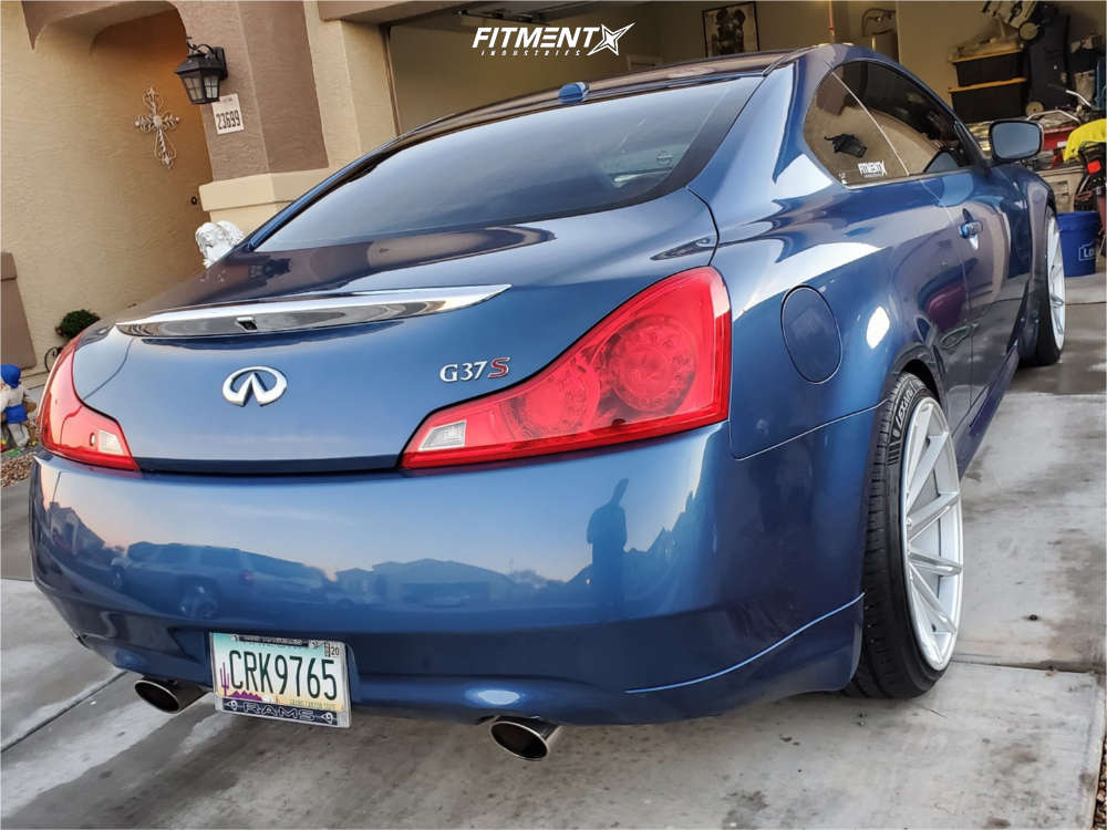 2008 INFINITI G37 Sport with 20x9 INOVIT Turbine and Lexani 235x35 on ...
