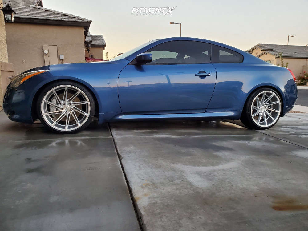 2008 INFINITI G37 Sport with 20x9 INOVIT Turbine and Lexani 235x35 on ...