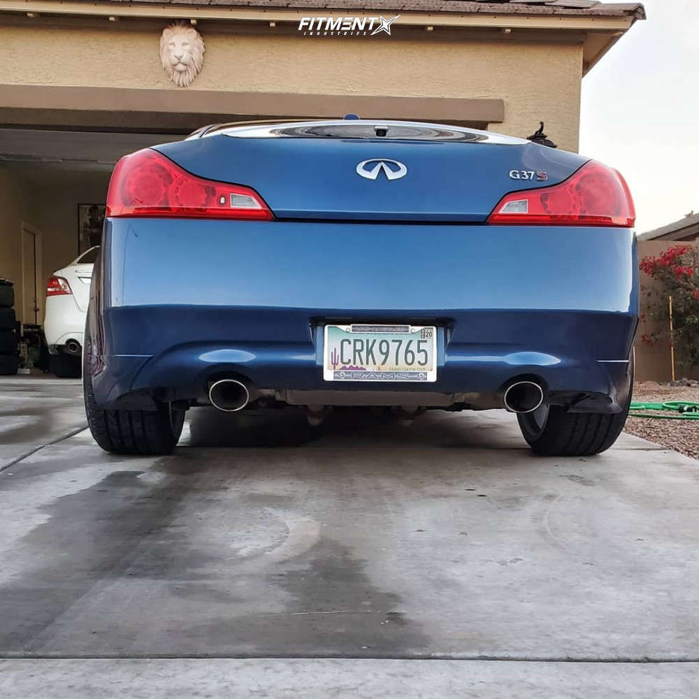 2008 INFINITI G37 Sport with 20x9 INOVIT Turbine and Lexani 235x35 on ...