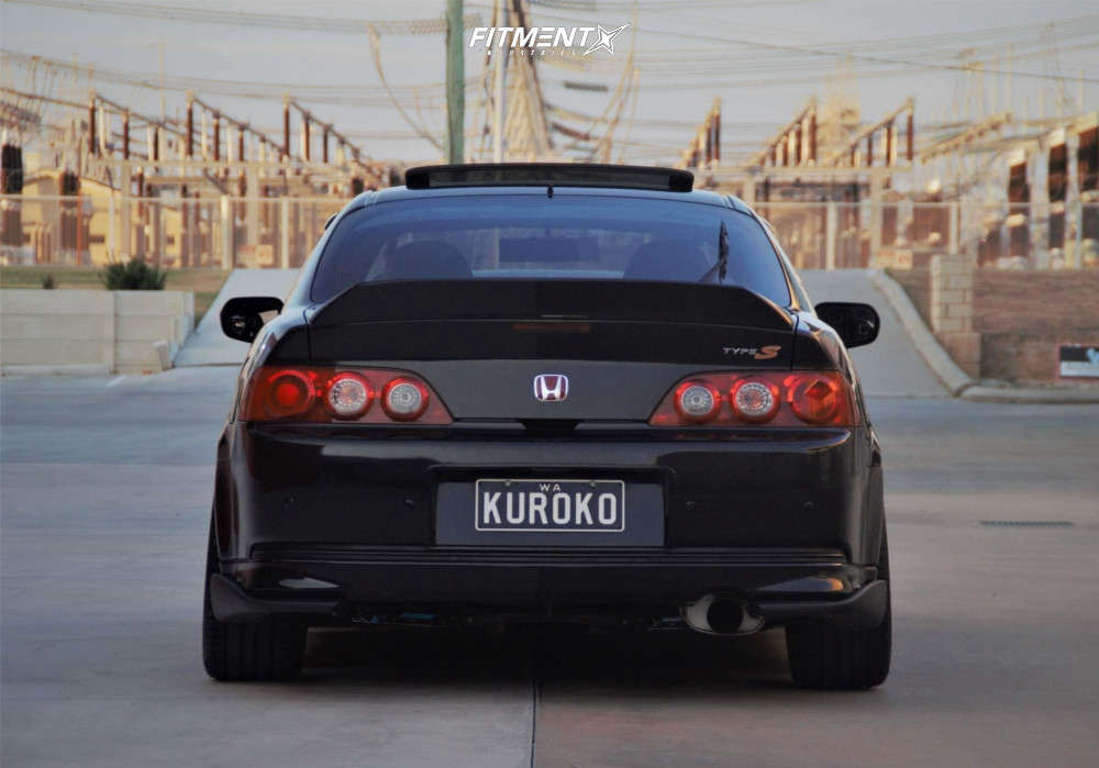 2005 Acura RSX Type-S with 18x9.5 Work Xd9 and Achilles 245x35 on Coilovers | 879190 | Fitment ...