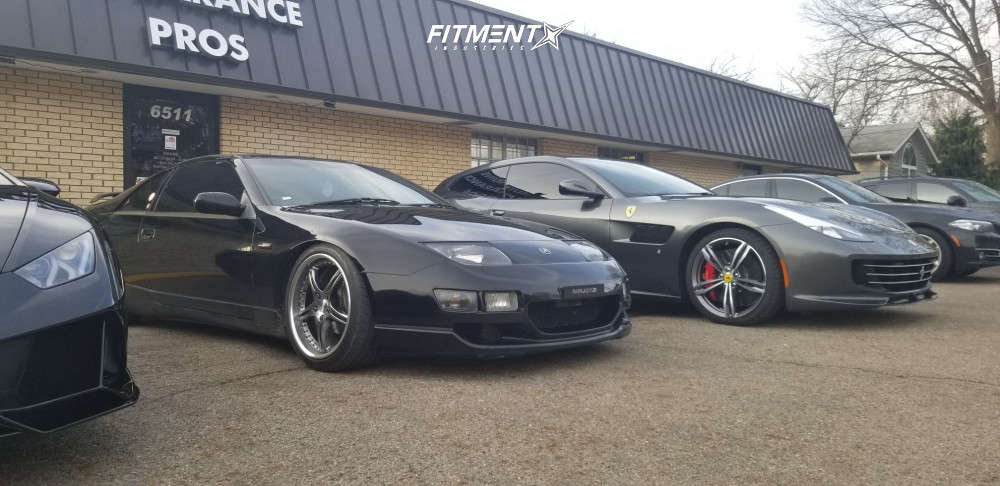 1993 Nissan 300ZX Turbo with 18x9.5 SSR Gt3 and Achilles 235x40 on Air ...