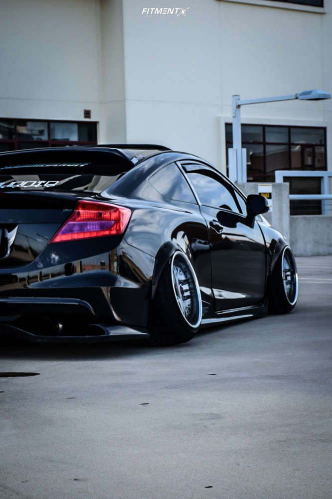2012 Honda Civic Si with 17x10 Infinitewerks Bcw and Federal 215x40 on ...