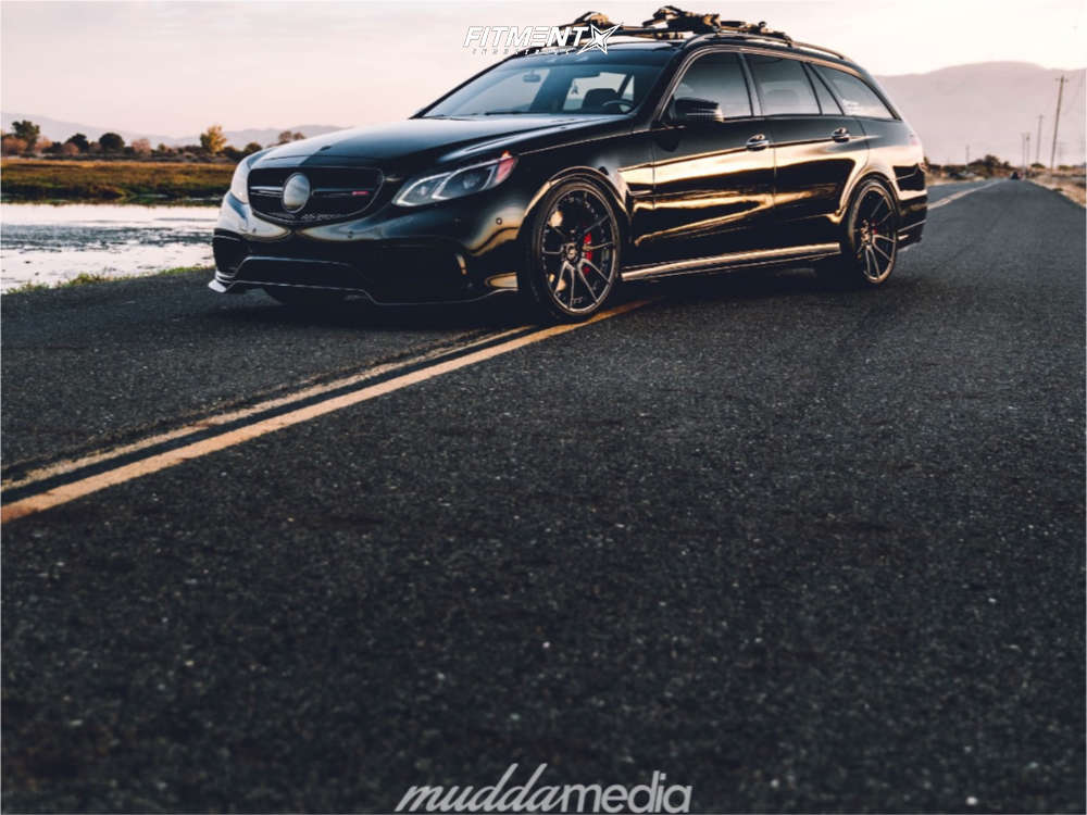 2014 Mercedes-Benz E63 AMG S 4Matic with 20x9.5 BC Forged Hca162s and ...