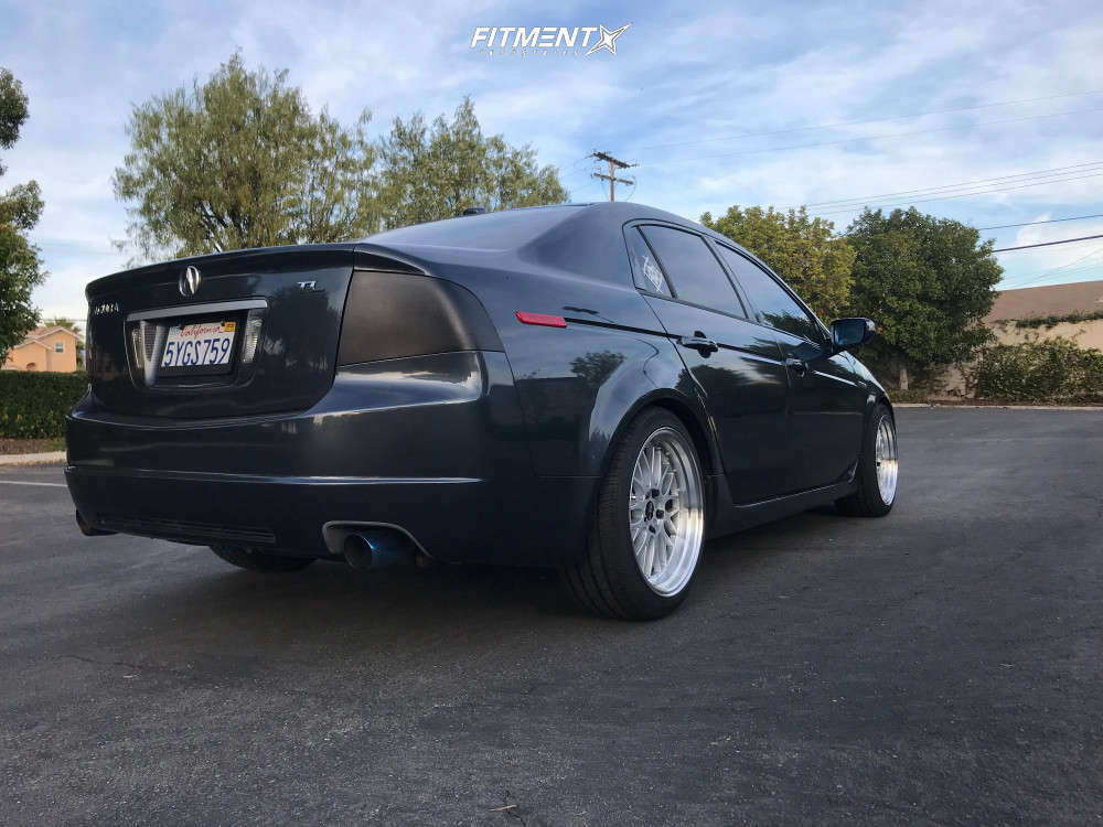 2007 Acura TL Base with 18x9 Variis VR09 and Tatko 235x40 on Lowering ...