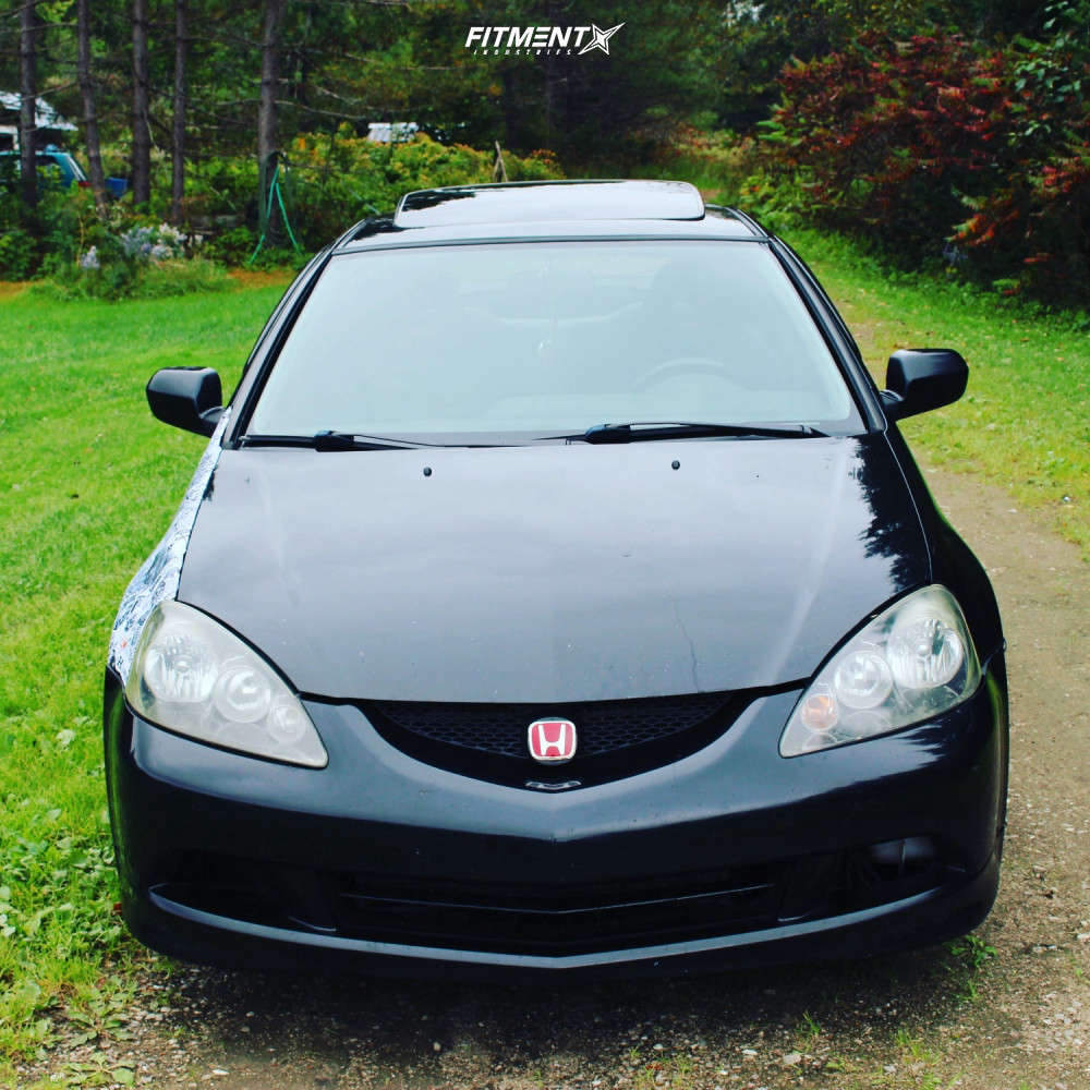 2002 Acura RSX Base with 17x8 Enkei RPF1 and BFGoodrich 245x40 on Stock ...