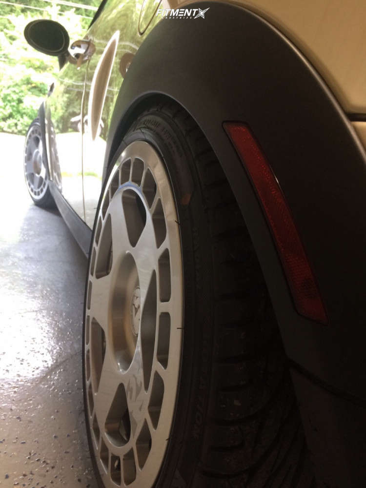 2014 Mini Cooper Coupe S with 17x8 Fifteen52 Turbomac and Kenda 205x40 ...