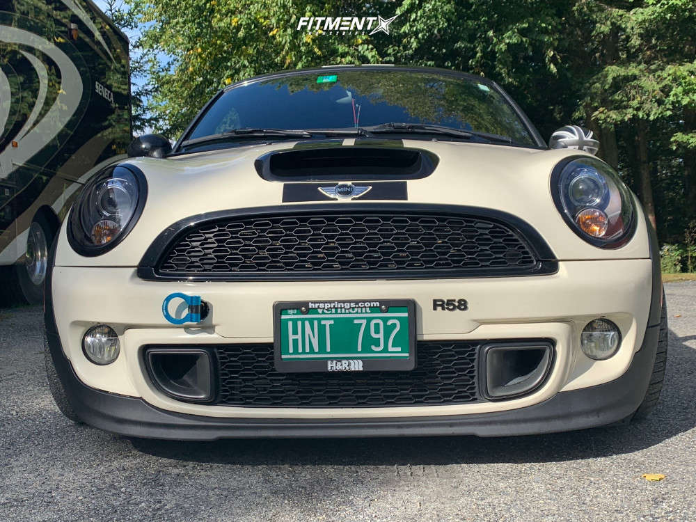 2014 Mini Cooper Coupe S with 17x8 Fifteen52 Turbomac and Kenda 205x40 ...