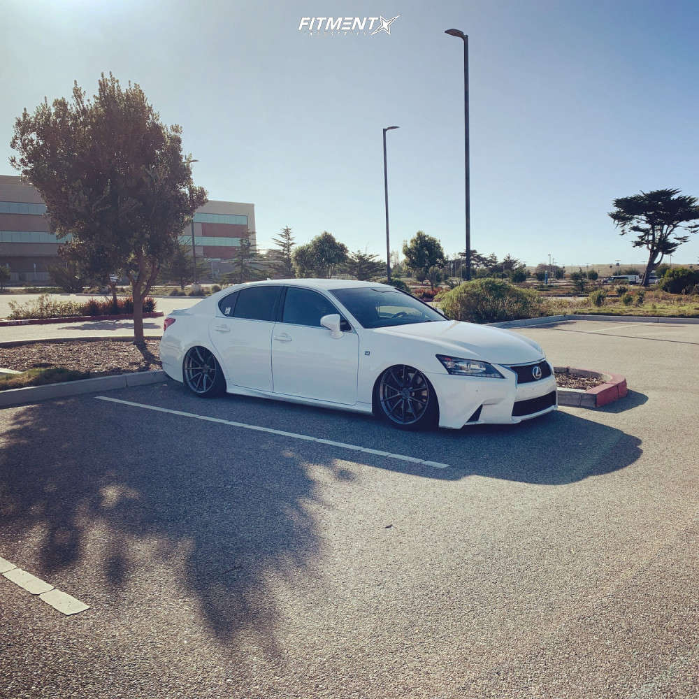 2014 Lexus GS350 F Sport with 20x9 Niche Sector and Hankook 245x35 on ...