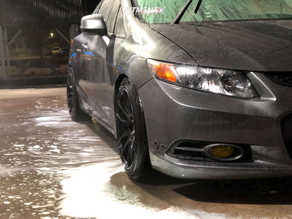 2012 Honda Civic Si with 17x9 MST MT30 and Achilles 225x45 on Lowering ...