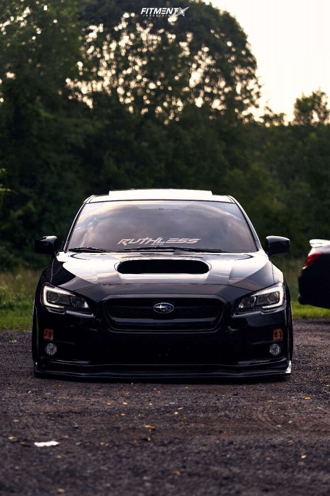 2017 Subaru WRX Limited with 18x9.5 MB Wheels Battles and Nankang ...