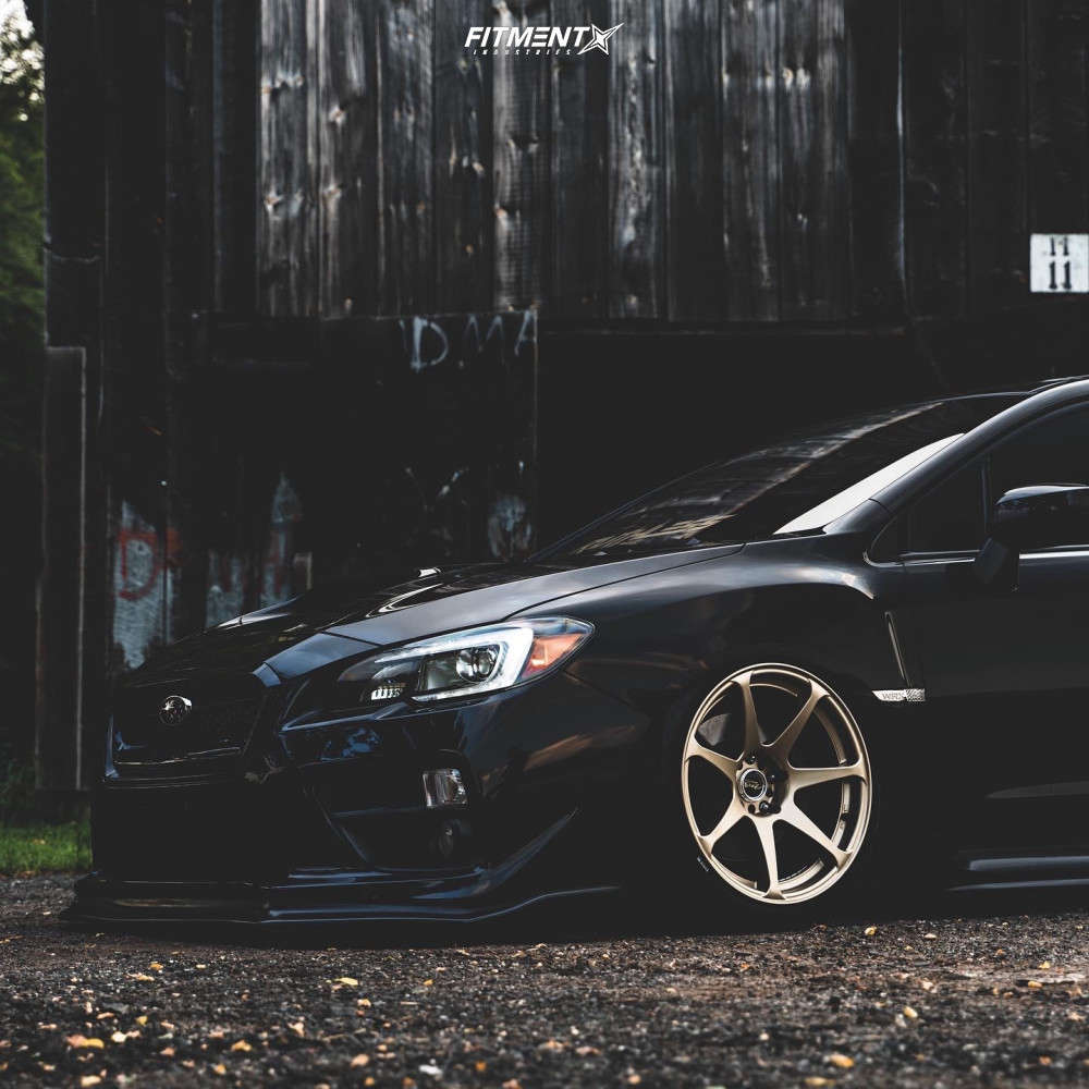 2017 Subaru WRX Limited with 18x9.5 MB Wheels Battles and Nankang ...