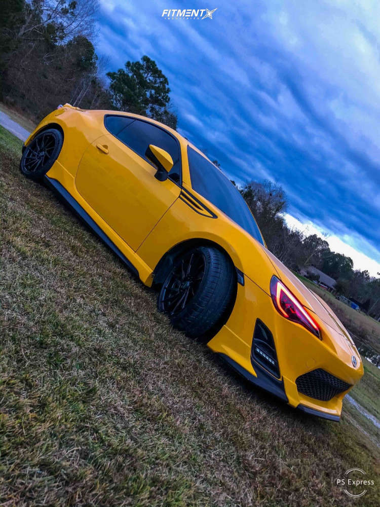 2015 Scion FR-S Base with 17x7.5 Ruff R363 and Michelin 215x45 on ...