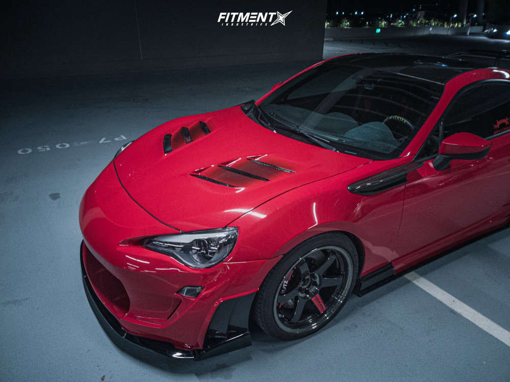 2014 Scion FR-S Base with 18x9.5 Volk Te37sl and Toyo Tires 255x35 on ...