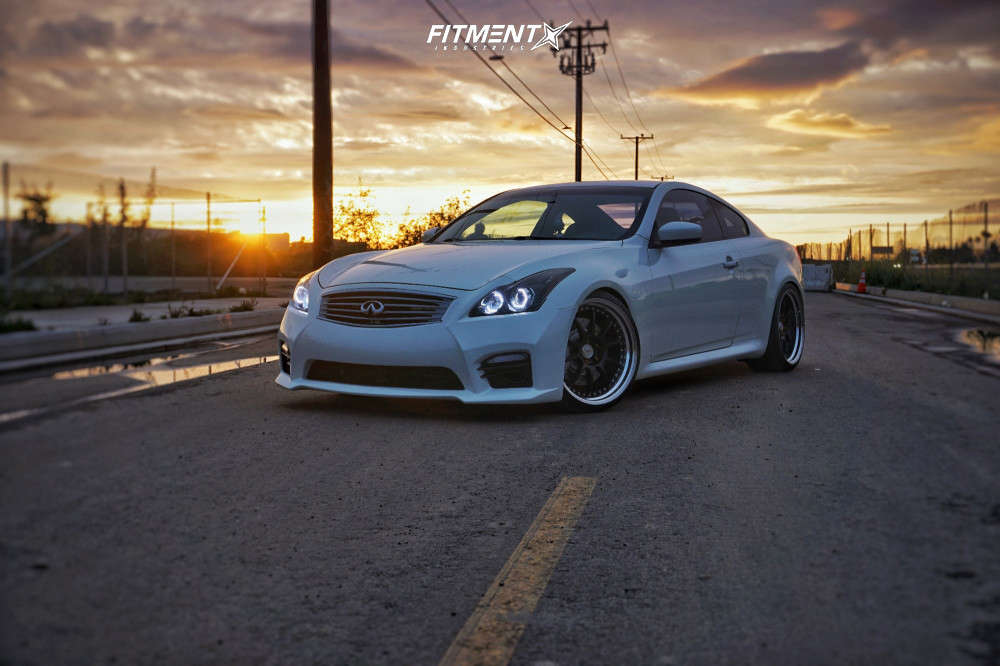 2008 INFINITI G37 Sport with 20x9.5 SSR Sp3 and Nitto 245x30 on ...