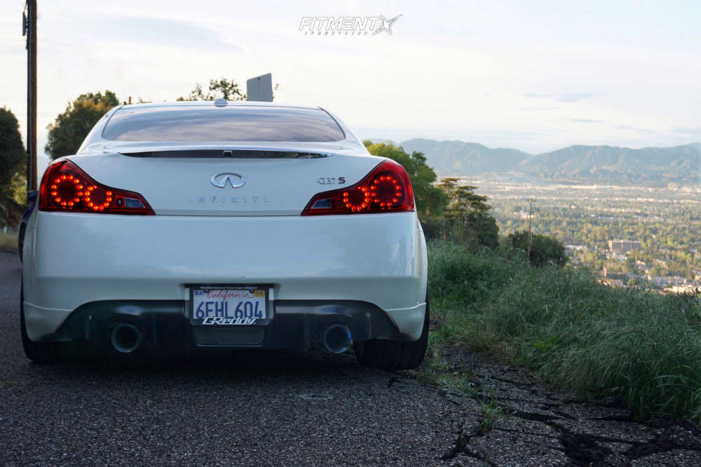 2008 INFINITI G37 Sport with 20x9.5 SSR Sp3 and Nitto 245x30 on ...
