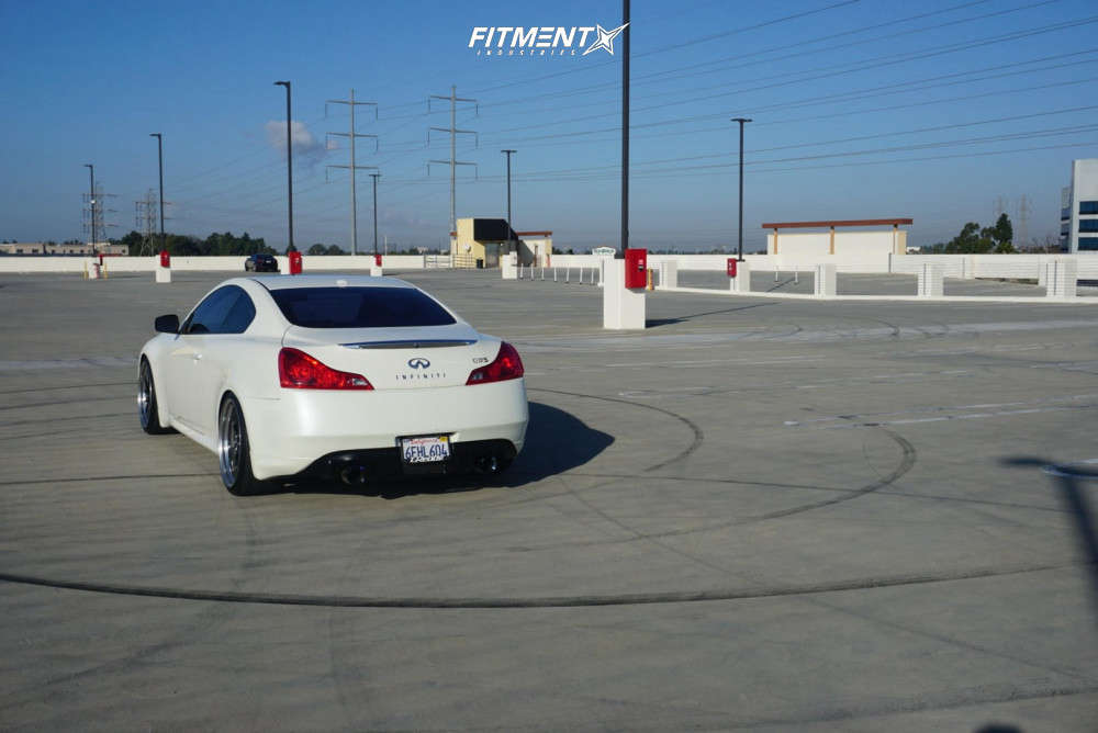 2008 INFINITI G37 Sport with 20x9.5 SSR Sp3 and Nitto 245x30 on ...