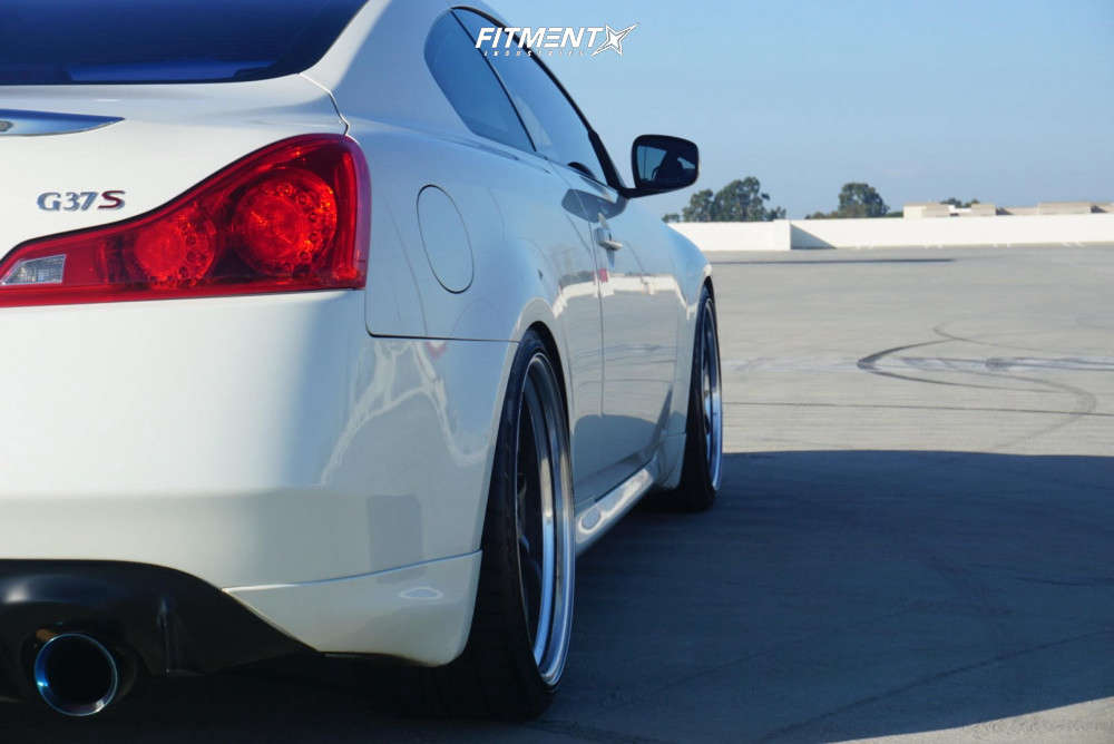 2008 INFINITI G37 Sport with 20x9.5 SSR Sp3 and Nitto 245x30 on ...