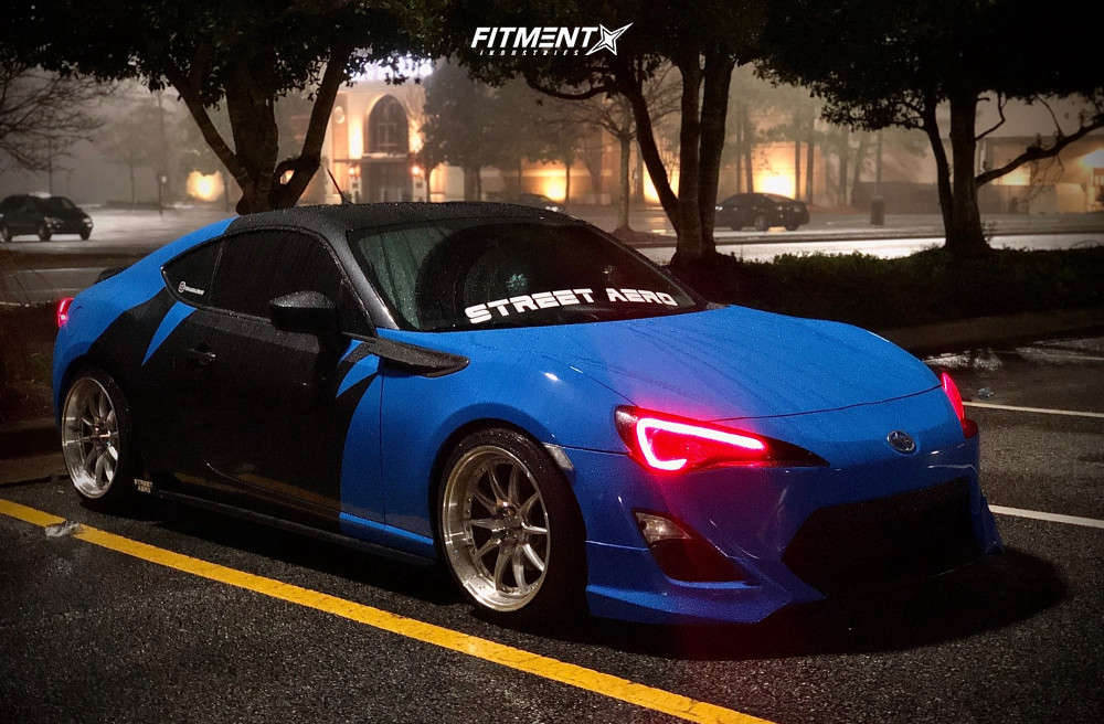2013 Scion FR-S Base with 18x9.5 Aodhan Ds07 and Hankook 225x40 on ...