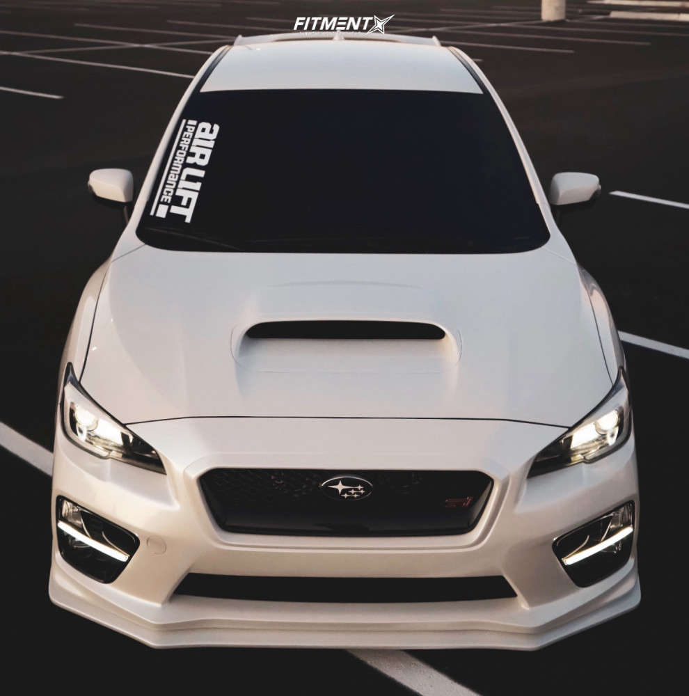 2016 Subaru WRX STI Base with 19x9.5 Rotiform Rse and Kumho 235x35 on ...