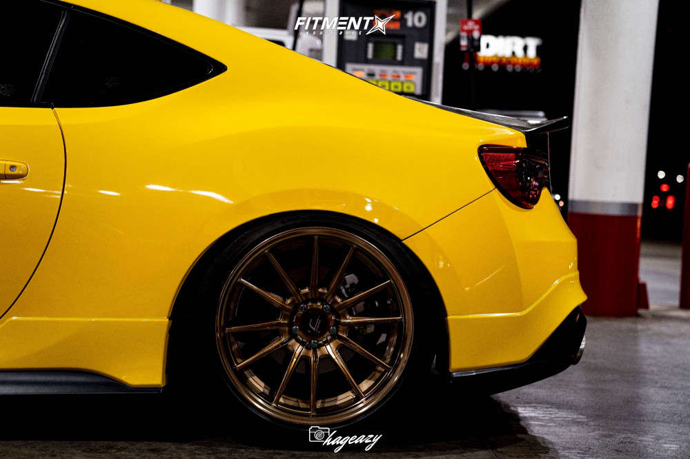 2015 Scion FR-S Base with 18x10.5 Cosmis Racing R1 Pro and Nankang ...